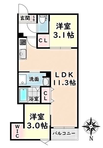 REGALEST茶屋ヶ坂駅前 名古屋市賃貸・2LDK 102 - 茶屋ヶ坂駅 - 賃貸アパート【いえらぶ物件検索】